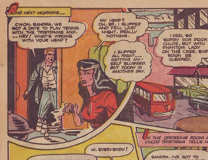 Sleepy Comics - All Top Comics #15 (Phantom Lady)